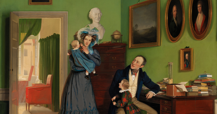 People living life in 1830’s Denmark in paintings so detailed you can ...